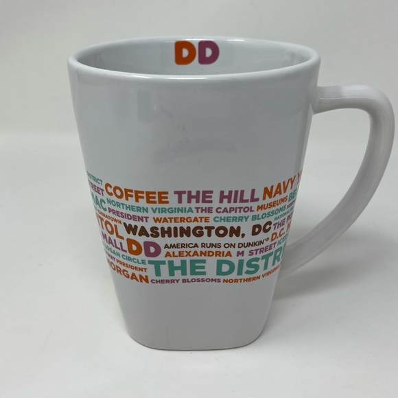 dunkin donuts | Kitchen | Dunkin Donuts Washington Dc Coffee Mug Dd ...